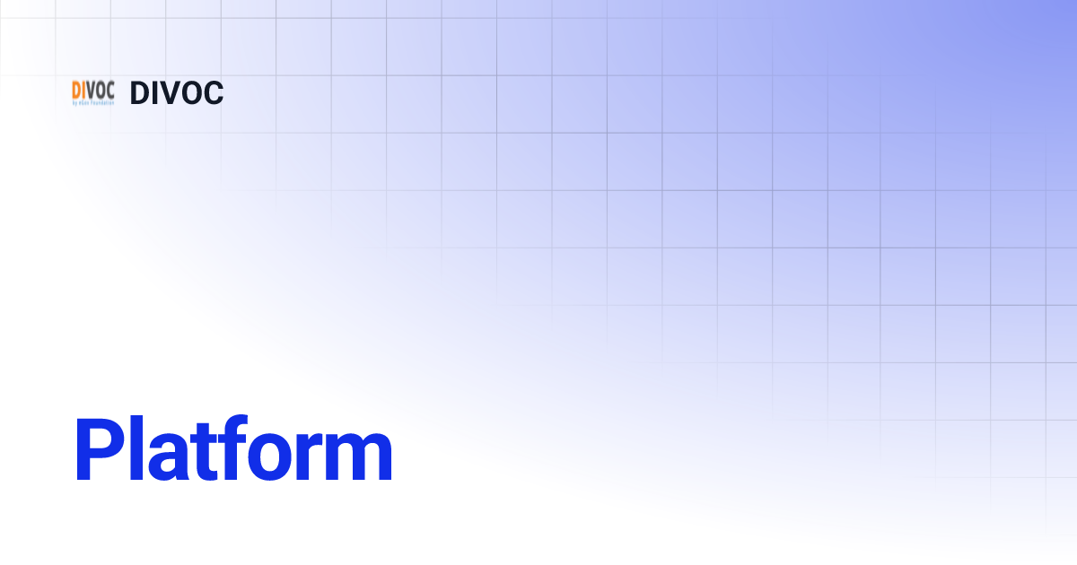 Platform | DIVOC